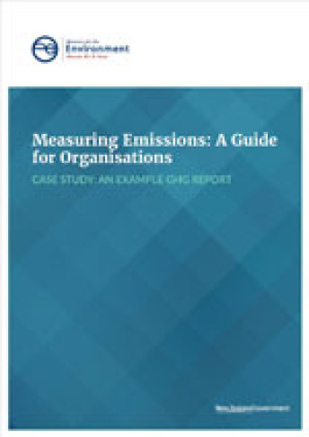 Measuring emissions: A Guide for organisations Case study - Example GHG ...