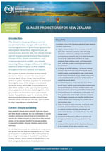 Climate Change Projections for New Zealand Snapshot | Ministry for the ...