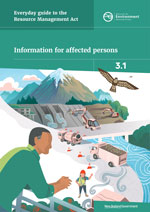 Information for affected persons | Ministry for the Environment