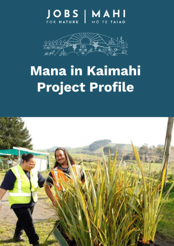 Jobs for Nature - Mana in Kaimahi Project Profile | Ministry for the ...