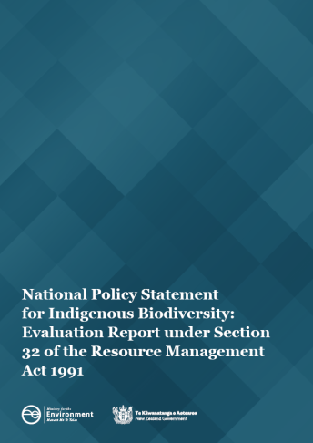 National Policy Statement for Indigenous Biodiversity: Evaluation ...