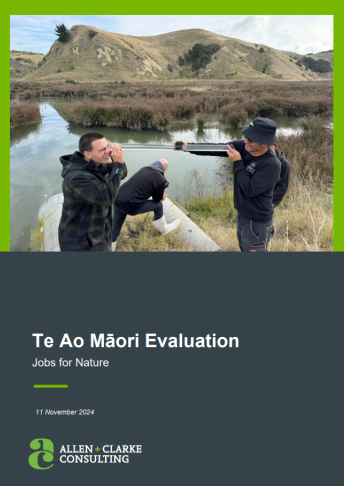 Te Ao Māori Evaluation | Ministry for the Environment