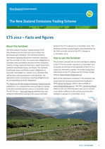 NZ ETS 2012: Facts and figures | Ministry for the Environment