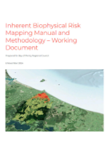 Inherent Biophysical Risk Mapping Manual and Methodology | Ministry for the Environment
