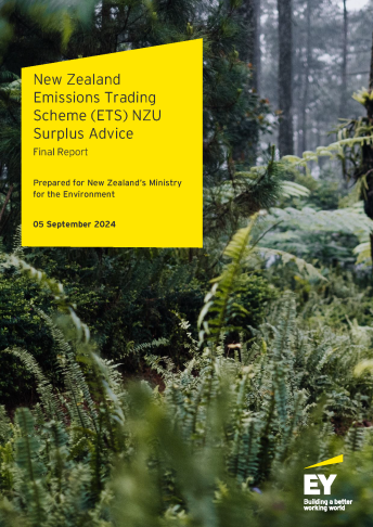 New Zealand Emissions Trading Scheme (ETS) NZU surplus advice ...