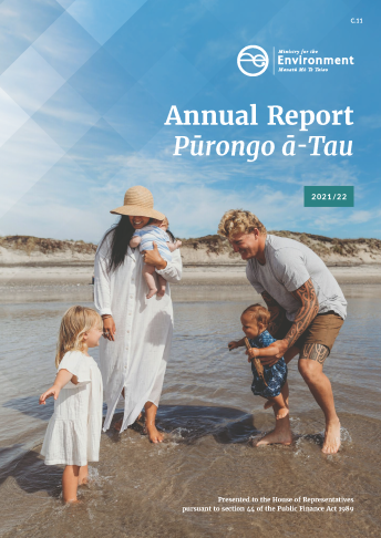 Ministry for the Environment annual report 2021/22 | Ministry for the ...