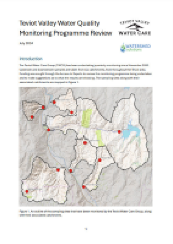 Teviot Valley Water Quality Monitoring Programme Review | Ministry for ...