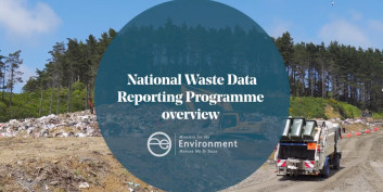 Making waste data publicly available | Ministry for the Environment