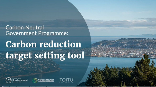 Tool for setting emissions targets | Ministry for the Environment